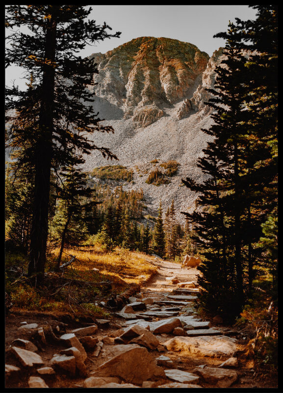 Foto plakat – Jesienne góry II – My White Type
